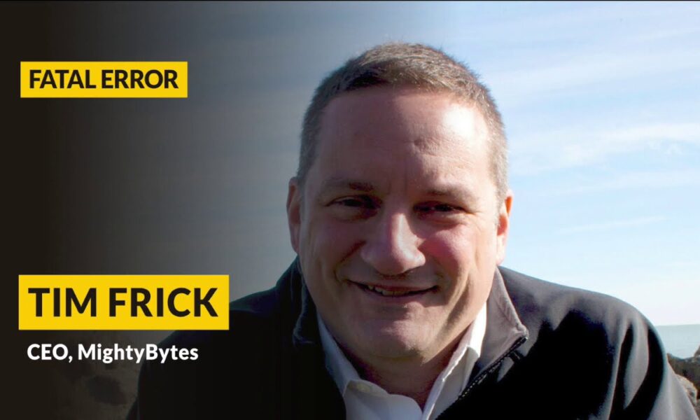 An Entrepreneur of Change and the founder of Mightybytes, Tim Frick ...