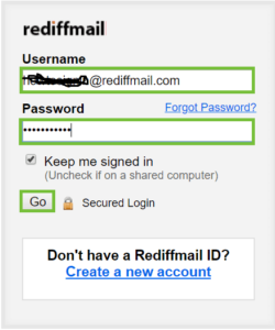 How to Set Up a Rediffmail Account | Rediffmail Login - VANITY STARDOM